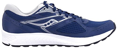 Saucony Men's Cohesion 13 Shoe Navy/Grey 12 D