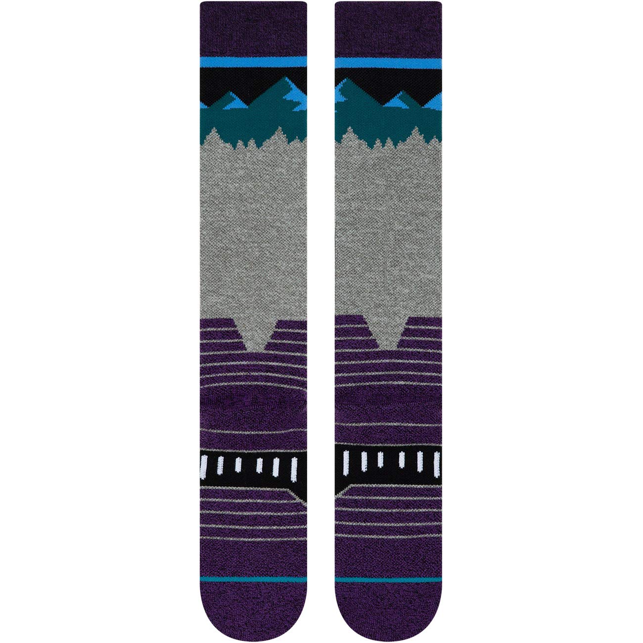 Stance Ridge Line Socks - Blue, 6-8.5 US
