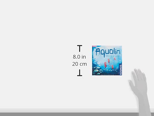 Thames & Kosmos Aqualin | Beautiful 2 Player Strategy Board Game | Kosmos Games | Ages 8 and Up | Quality Plastic Tiles | Beautiful Artwork