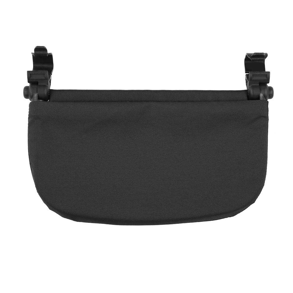 ViaGasaFamido Baby Stroller Accessories, Baby Stroller 14cm Extension Footrest for Yoya VOVO Pushchair Foot Support Accessory(Black)