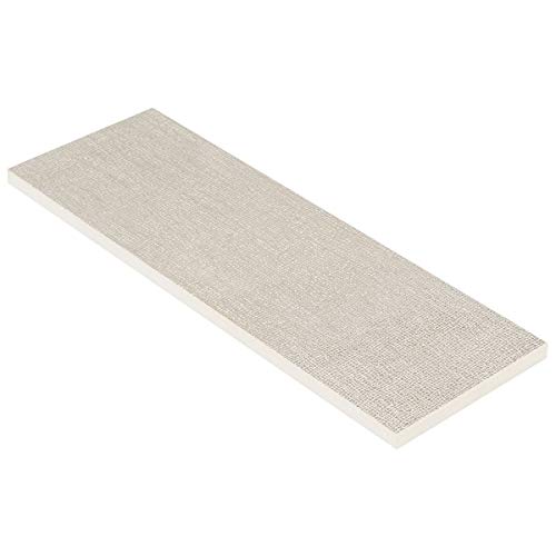 Thunderstruck Beige 4 in. x 6 in. Matte Porcelain Tile Sample