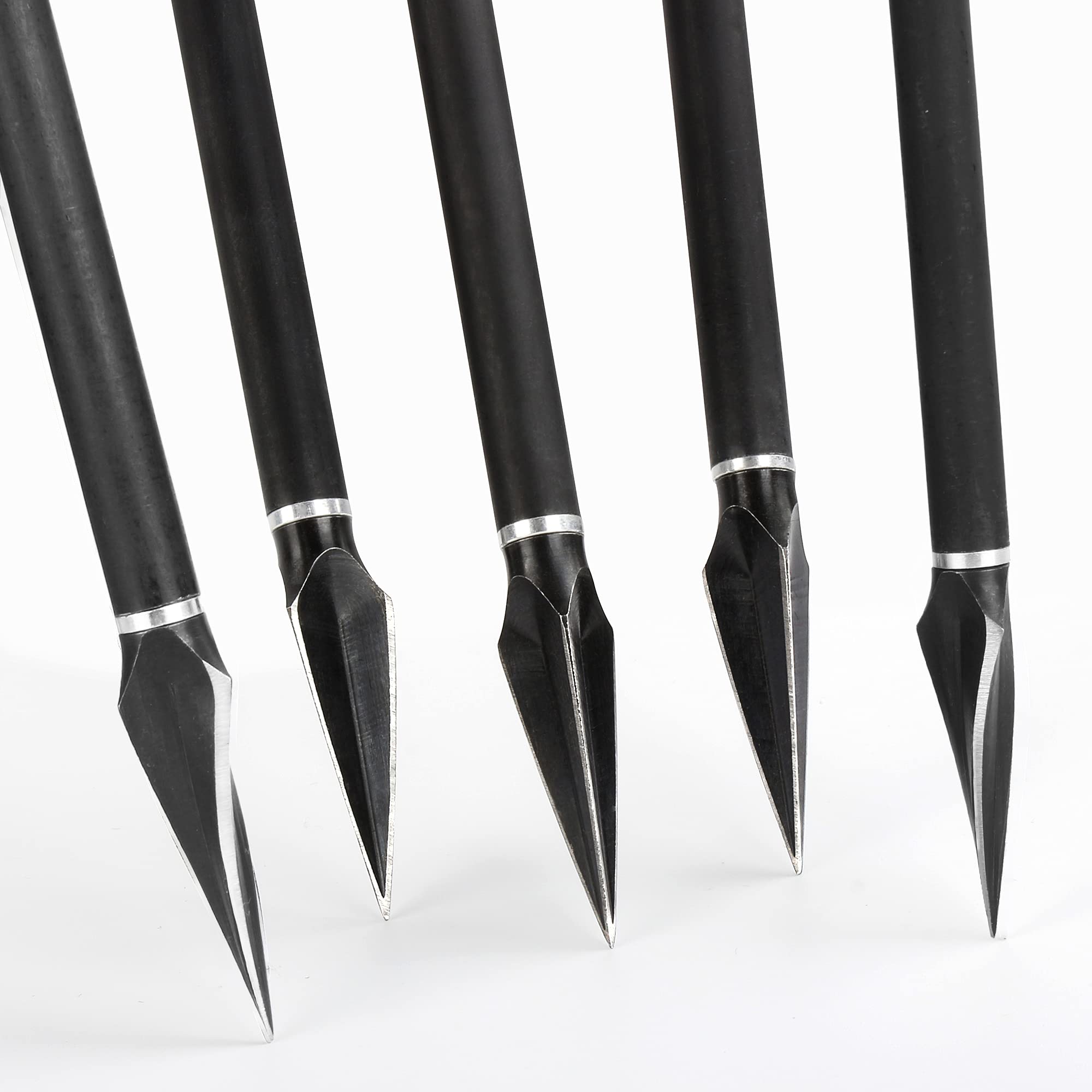 The7boX 125 Grain 8Pcs Hunting Arrow Heads Broadheads Archery Metal Tips for Crossbow Recurve Bow and Compound Bow…