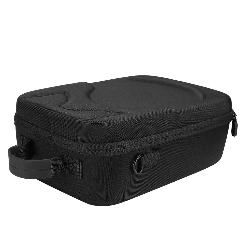 VR Headset Storage Bag with Shoulder Strap Black/Grey Hard Portable Carrying Case Waterproof Nylon for Oculus Quest VR Glass Travel Gaming(Black)