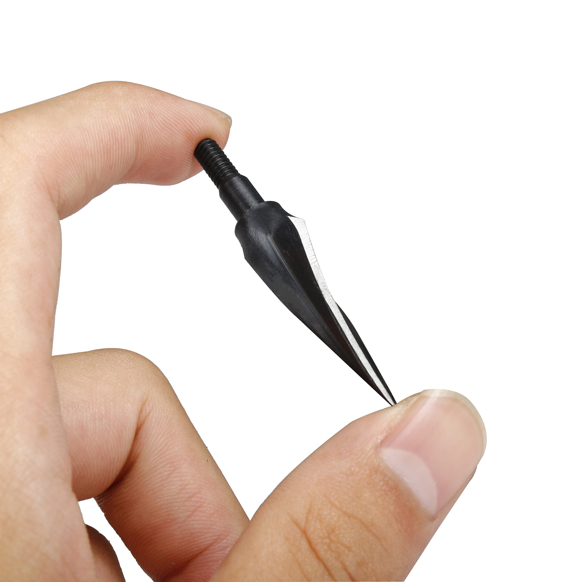 The7boX 125 Grain 16Pcs Broadheads Hunting Arrow Heads Archery Metal Tips for Crossbow Recurve Bow Compound Bow