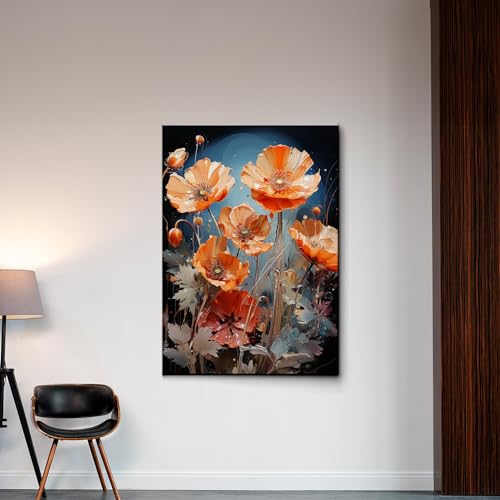 Samsung Frame TV Art, Abstract Flowers print, Floral print, Spring Flowers print, print print, Flower Art for Frame TV, Canvas, Art Print