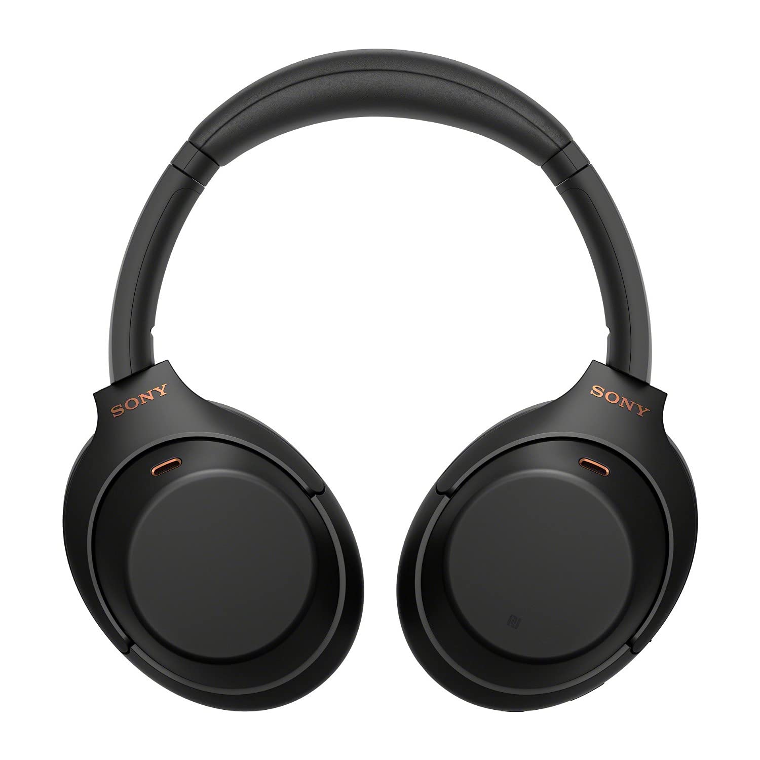 Sony WH-1000XM4 Wireless Industry Leading Noise Canceling Overhead Headphones with Mic (Black) Bundle with Find My Bluetooth Locator Keychain (2 Items)