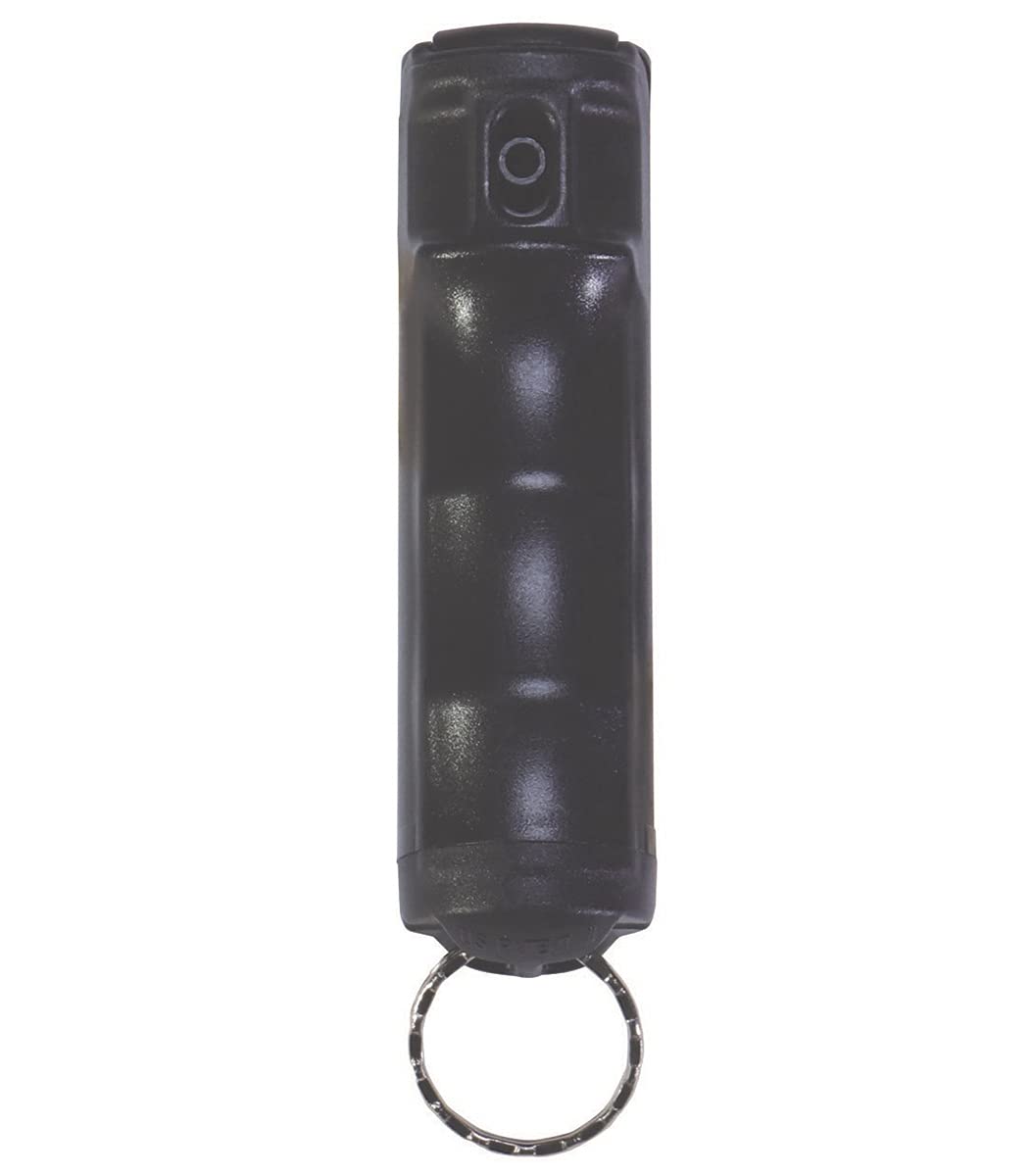 Zarc Vexor Police Strength Pepper Spray, Flip-Top Finger Grip, 20+ Shots, 10-12 Ft. Range - 4 Pack | Multi Color