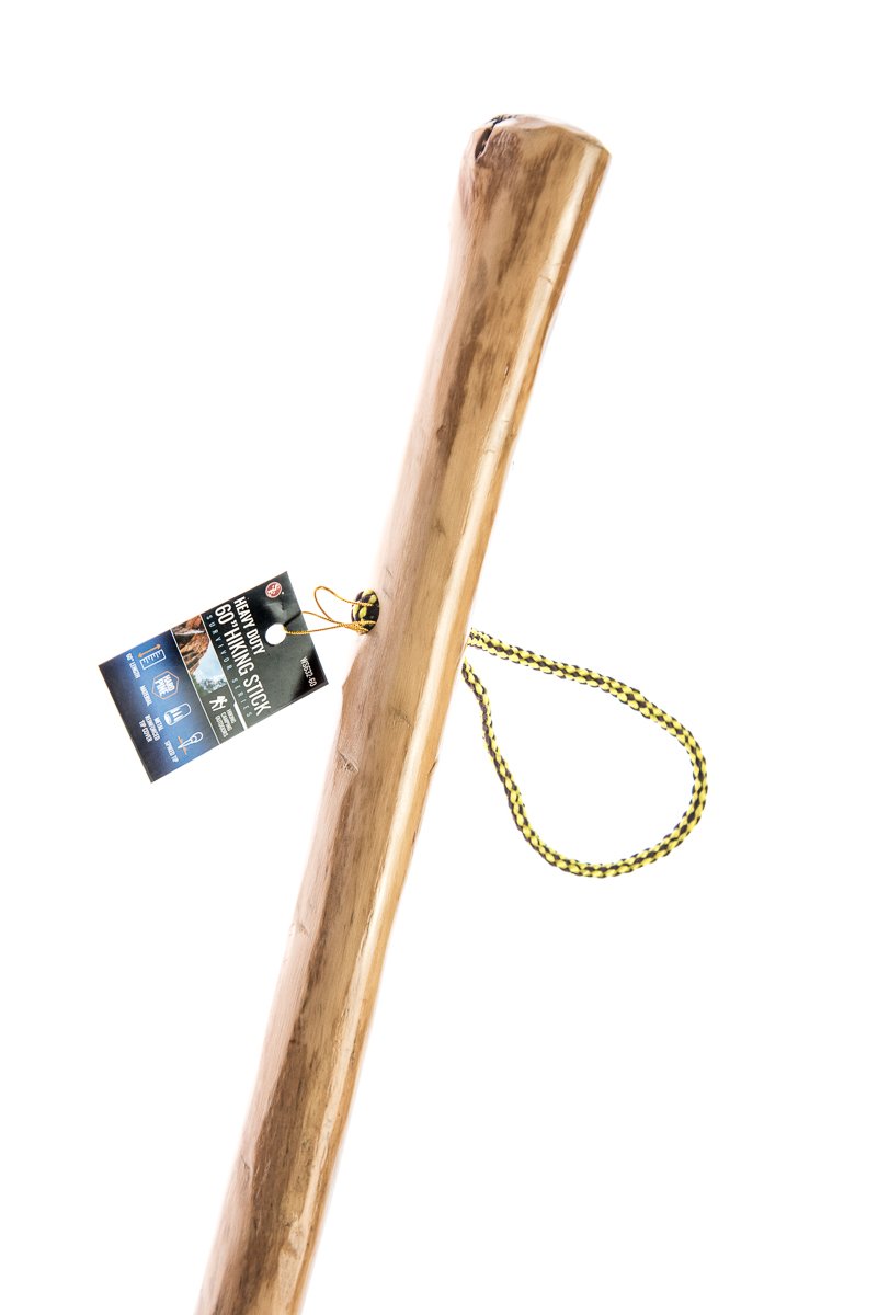 SE Survivor Series Heavy Duty Wooden Walking/Hiking Stick, 60" - WS632-60