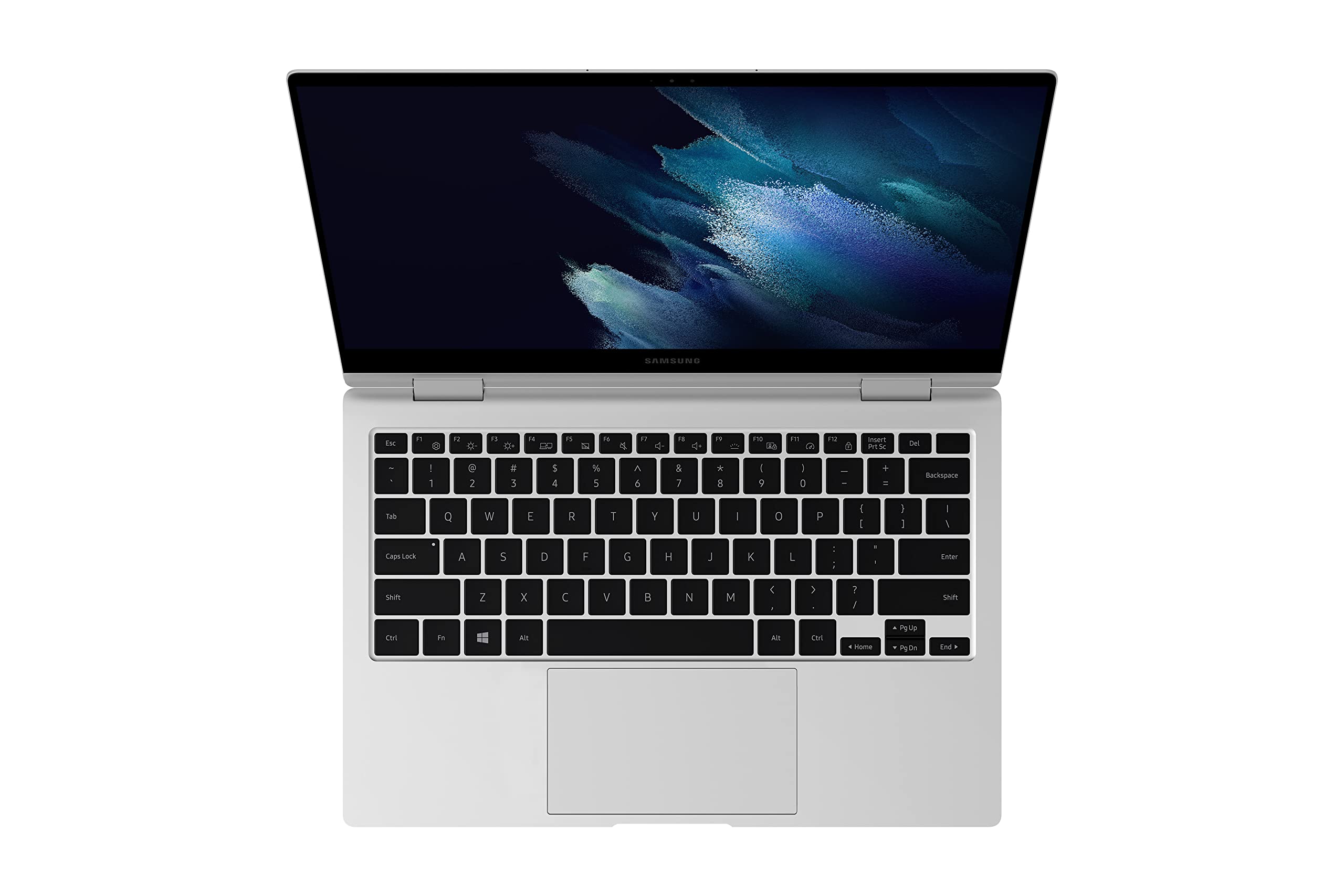 SAMSUNG Galaxy Book Pro 360 5G Intel Laptop Computer 13.3" AMOLED Screen Intel Core i5 Processor 8GB Memory 256GB SSD Long-Lasting Battery, Mystic Silver