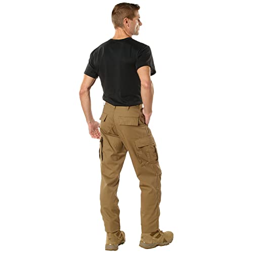 Rothco Tactical BDU Pants - Rugged Outdoor Hiking Cargos Comfortable Uniform Pant β Coyote Brown - M