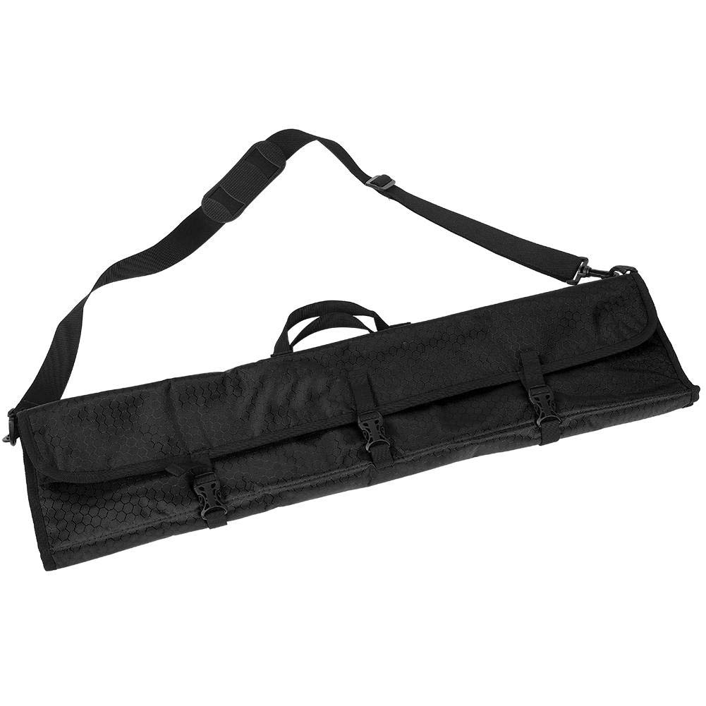 Tihebeyan Recurve Bow Case, Portable Lightweight Arrow Quiver Holder Shoulder Handle Carrying Bag Pouch Bow Target,Universal Take Down Bow Case (Black)