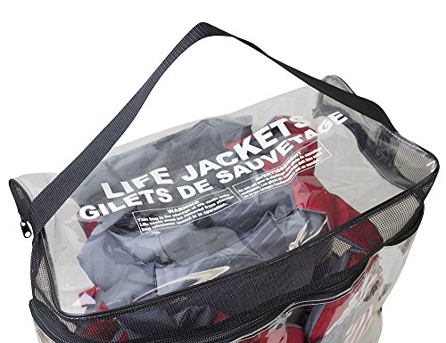 Stohlquist Fit Adult PFD Life Vest | Pack of 4 | Coast Guard Approved, Adjustable Size, Unisex, Lightweight, High Mobility, PVC Free Life Jacket - Value Pack