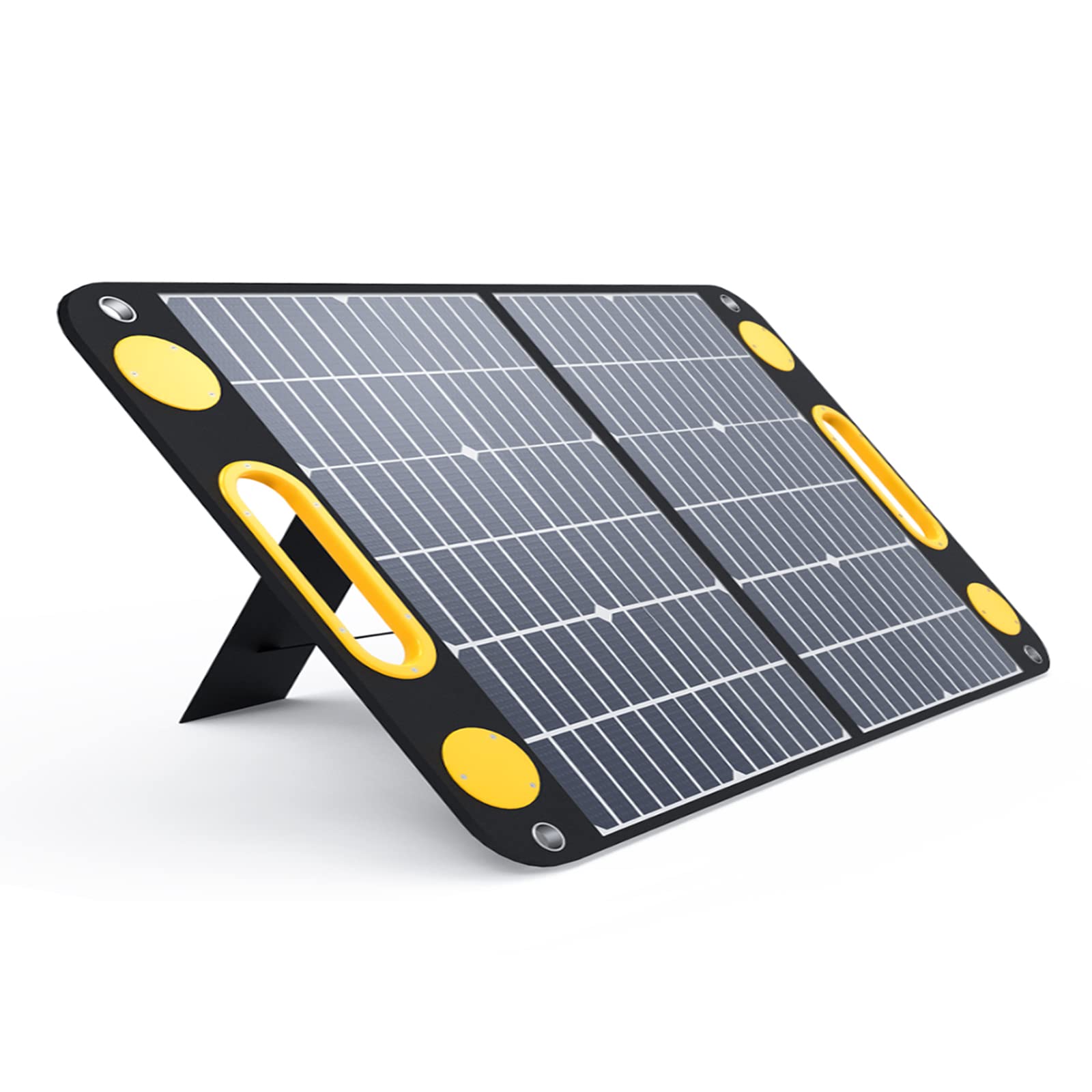 Togo Power 60W Solar Panel for Jackery Explorer 160/240/500/ROCKPALS/Flashfish/Baldr as Portable Solar Generator, Portable Foldable Solar Outputs Battery Charger for Outdoors Camping RV