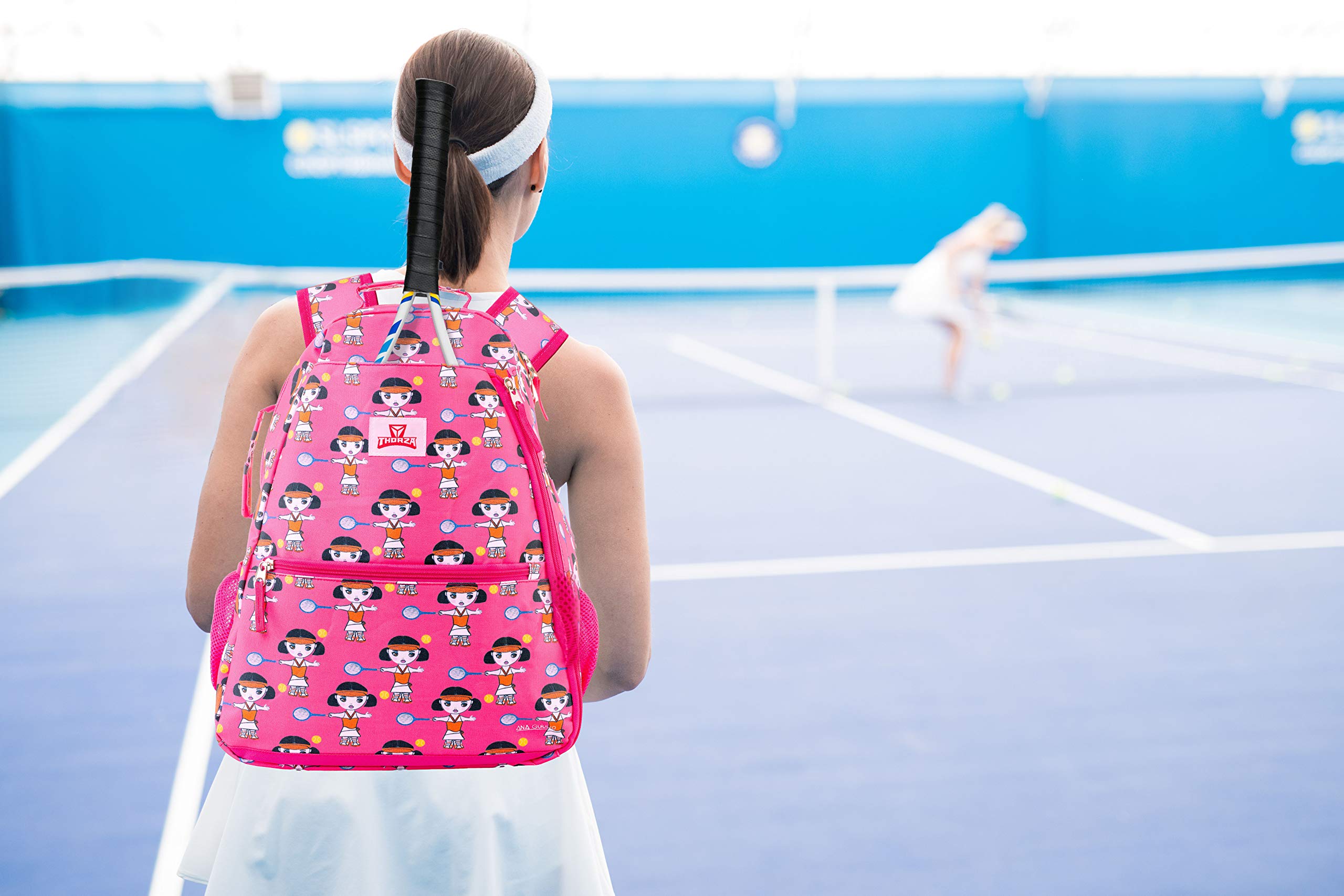 Tennis Backpack for Women β Lightweight Tennis Racket Bag Stores 2 Rackets, Balls, and Sports Gear β Backpack Only
