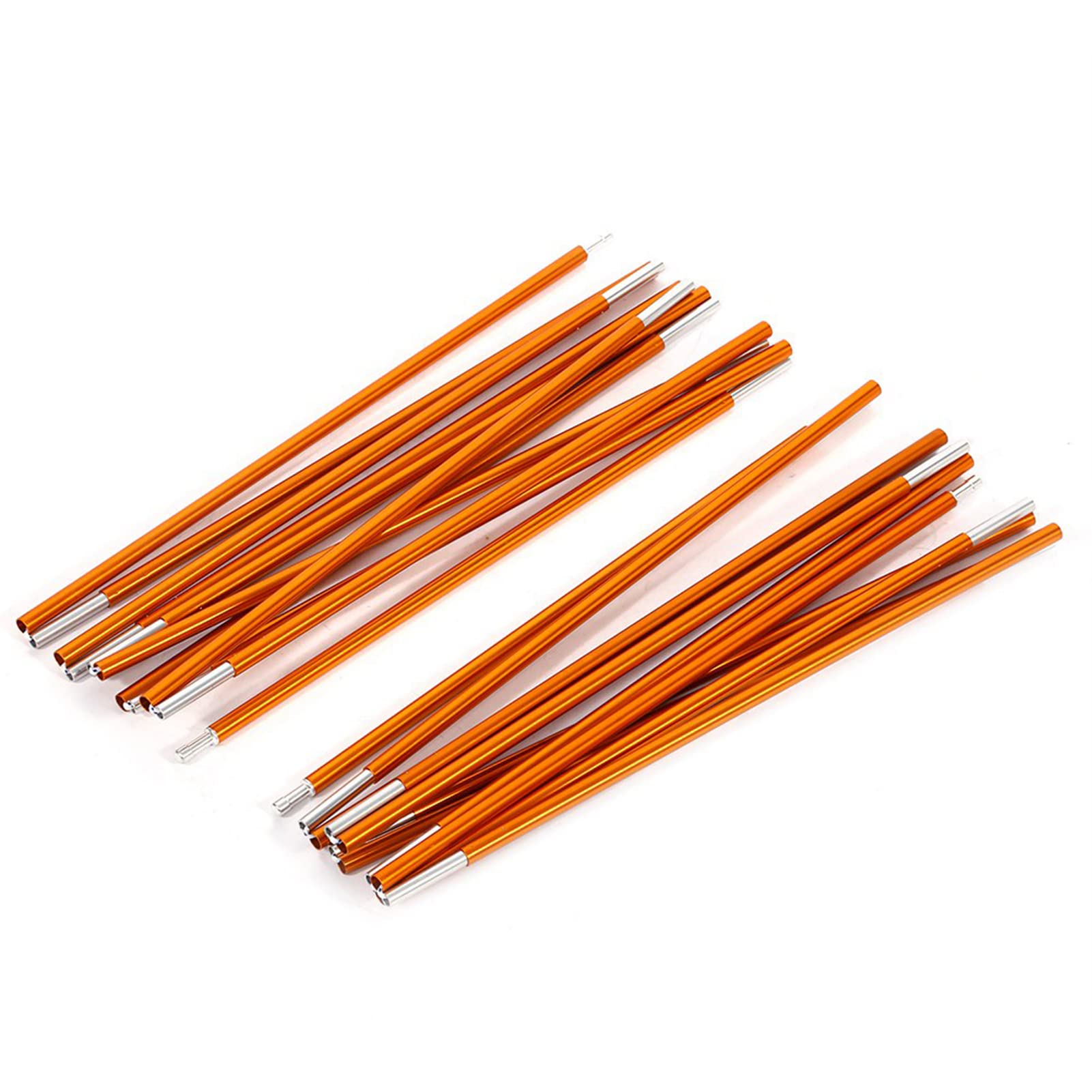 Tent Pole Folding Fiber Glass Rod Double Replacement Tent Pole Support Frames for Awning Poles Camping Hiking