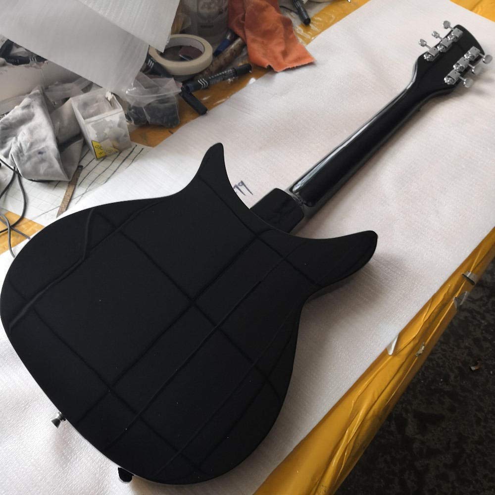 Wuyuana guitar 325 Electric Guitar Fingerboard Has Glossy Paint Chord Spacing 527 Mm electric guitar (Size : 34 inches)