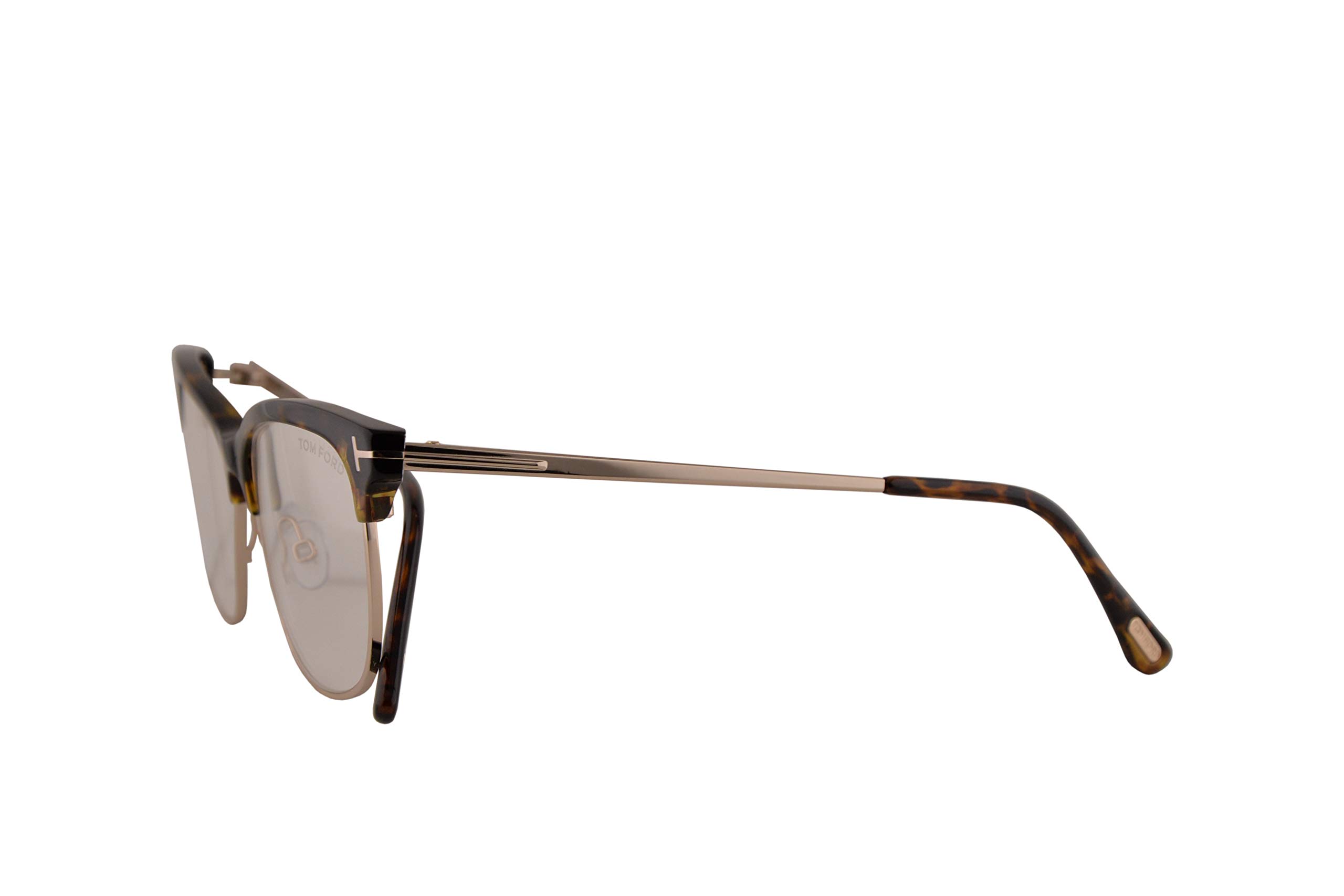 Tom Ford FT5546B Eyeglasses 52-14-140 Dark Havana w/Demo Clear Lens 052 FT5546-B FT 5546B TF 5546-B TF5546B TF5546-B