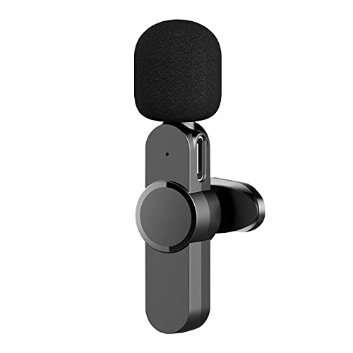 The Gavi Team Wireless Lapel Microphone with Two Microphones iPhone Connectivity - Perfect for Multiple Member podcasts & Live Streams - Plug & Play - No App Needed,Charger & Compact Bag Included