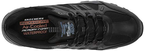 Skechers Men's Selmen-Enago Trail Hiking Shoe, Black Oxford, 12 Medium US