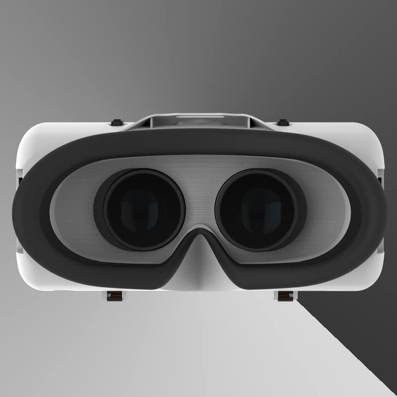 VR Headset Metaverse and Games with Hand Remote for iPhone and Android Phone with Earphones (Headset/Earphones with Remote)