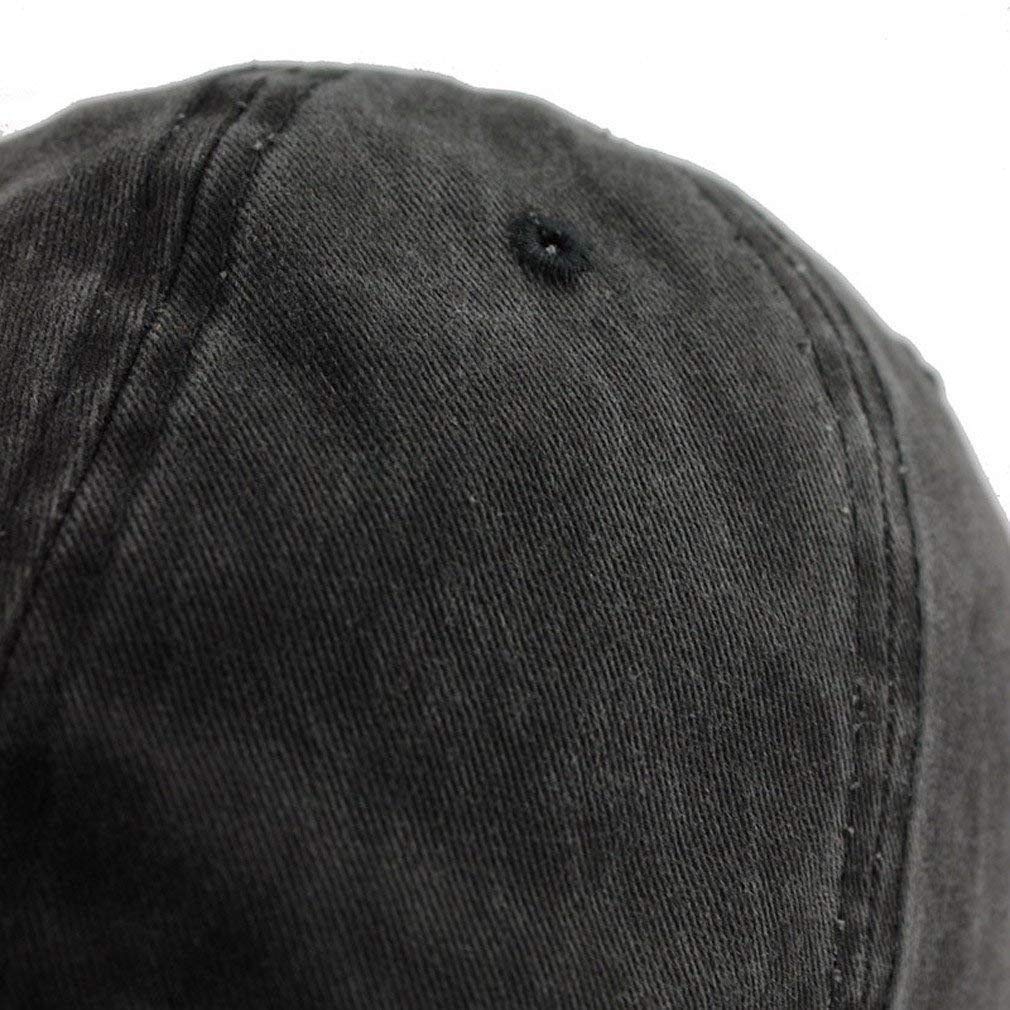Vintage Baseball Cap for Men Women Black Dad Hat Cotton Denim Adjustable Low Profile (A Clenched Fist Held High in Protest)
