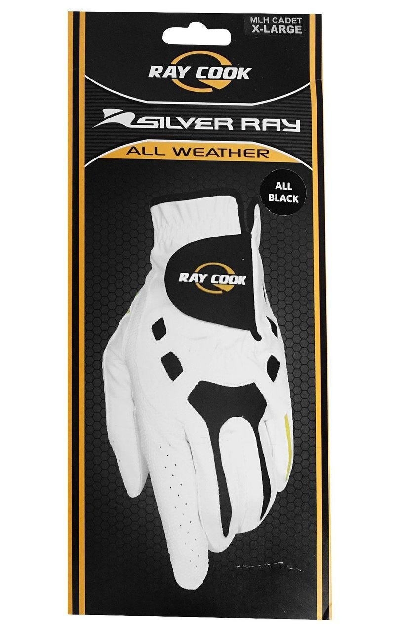 Ray Cook Golf MRH Silver Ray All Weather Glove Black Small