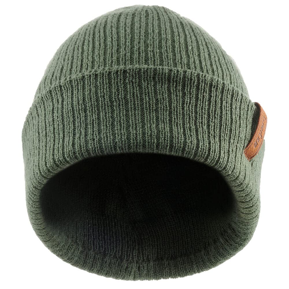 WEDZE Adult's Skiing HAT Fisherman - Green