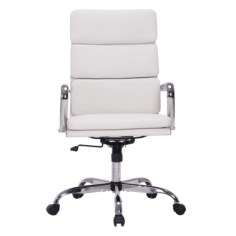 Sidanli White Ergonomic Office Chair for Company or Home.