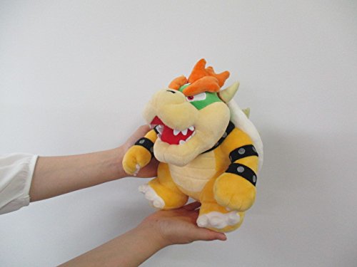 Sanei Super Mario All Star Collection 10" Bowser Plush, Small