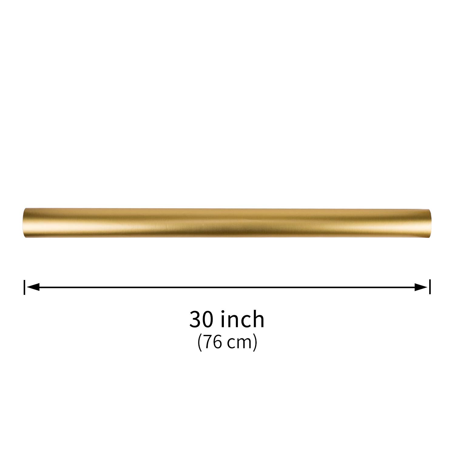 RUSPEPA Gold Metallic Wrapping Paper-81.5 Sq Ft-Solid Color Paper Perfect for Wedding,Birthday,Christmas,Baby Show -30Inch X 32.8Feet