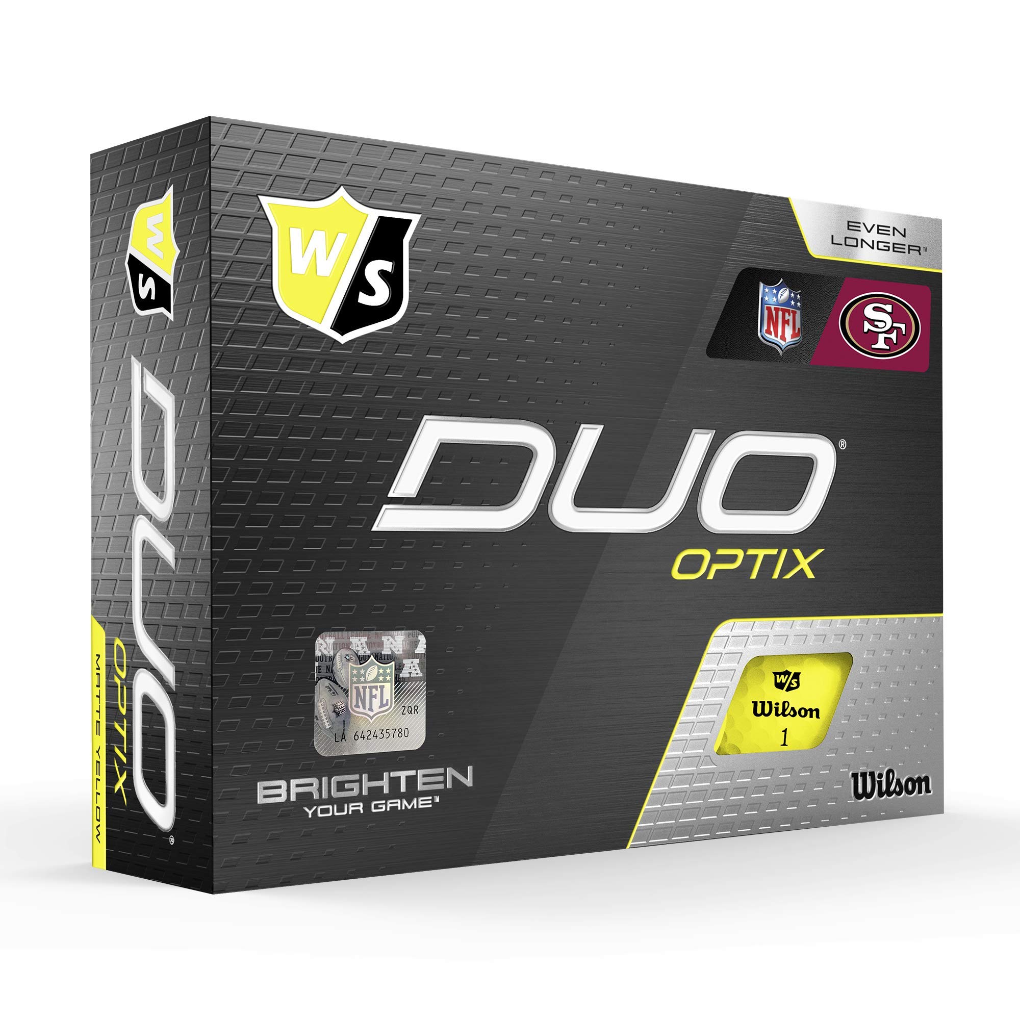 WILSON Duo Soft+ NFL Golf Balls (1 Dozen)-Dallas,White