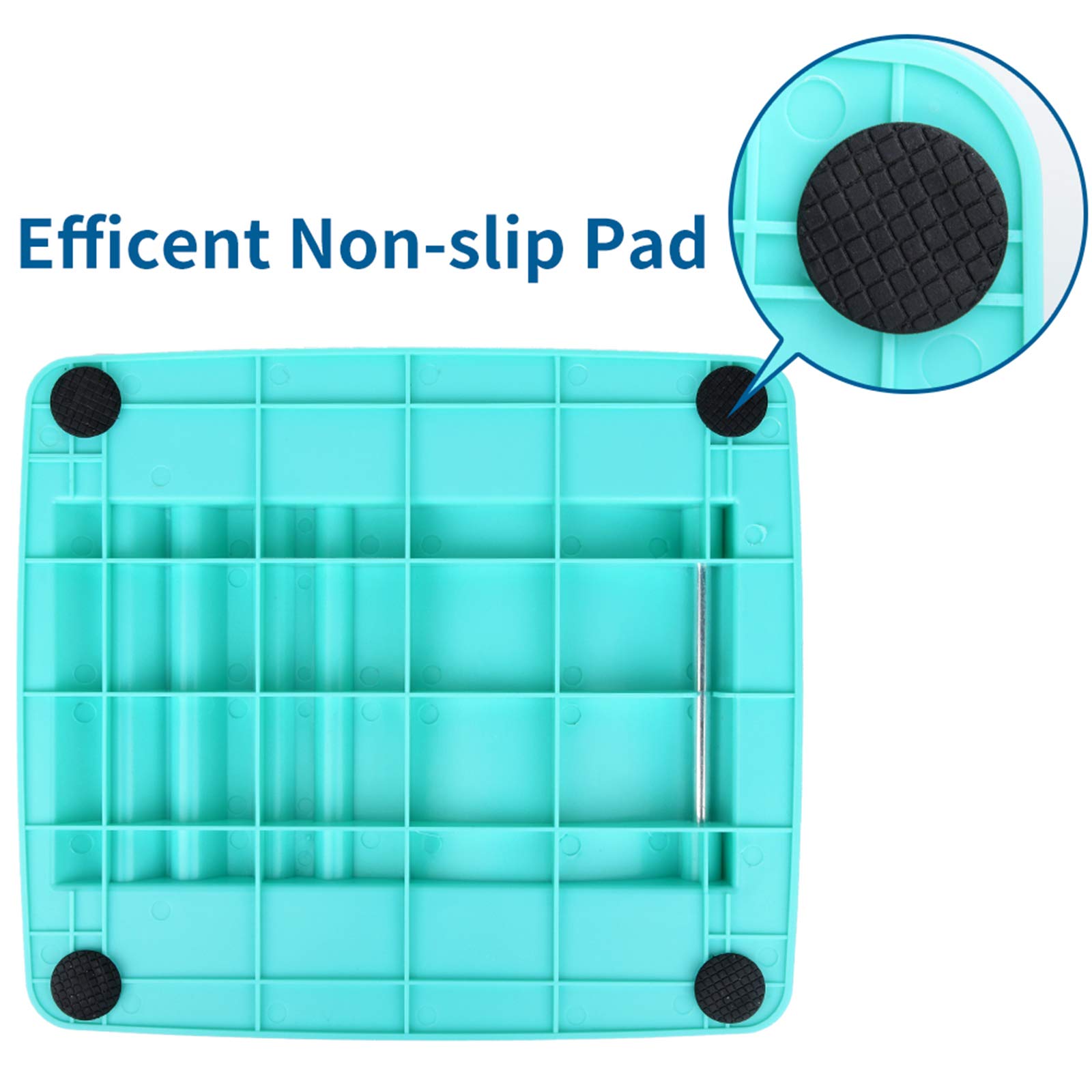 Slant Board, Calf Stretcher Ankle and Foot Incline Board for Stretching Tight Calves or Plantar Fasciitis Adjustable 4 Level (330 lb Capacity), Strength Training Equipment Leg Machines