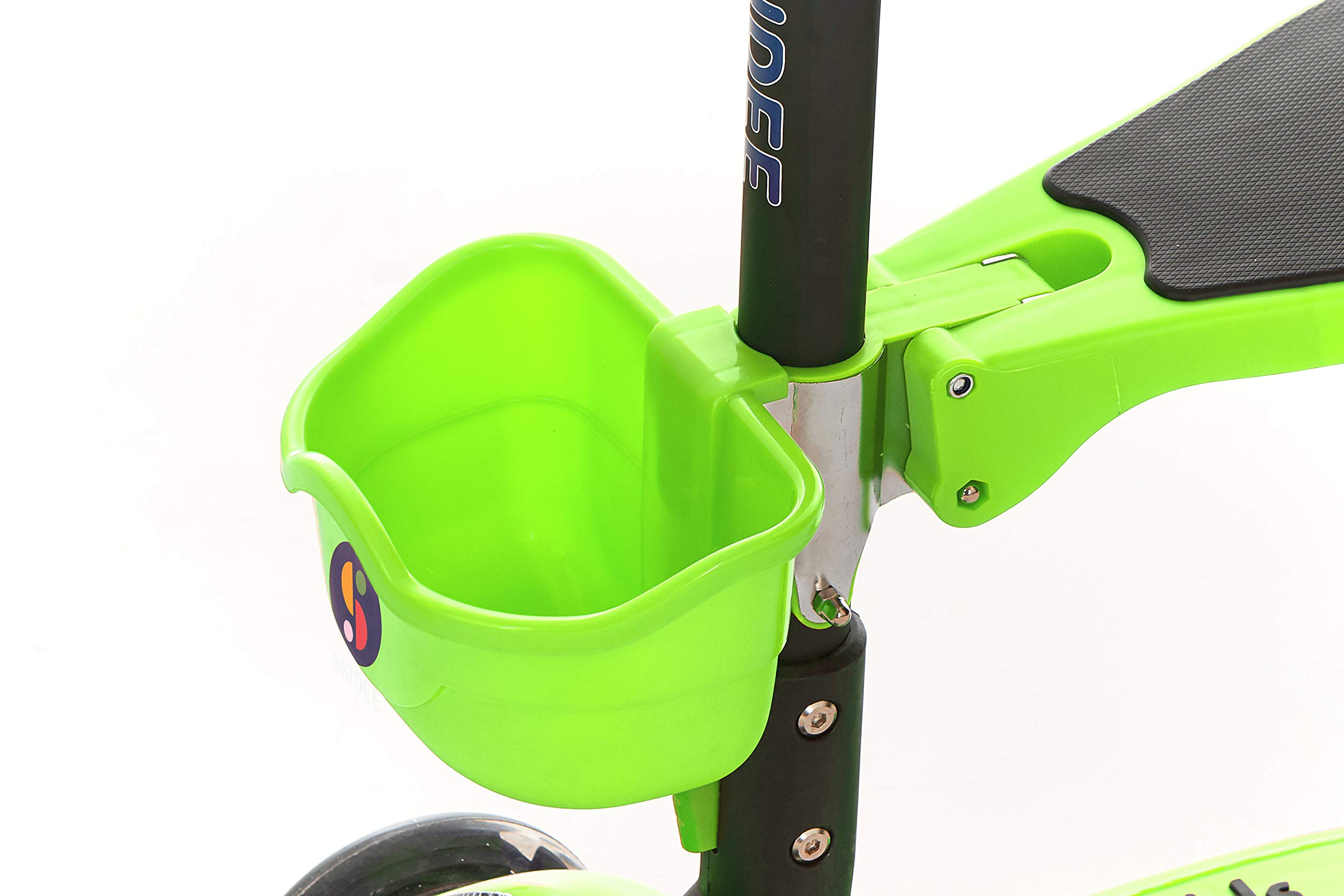 SKIDEE Basket for Scooter Y200 (Green, Basket)