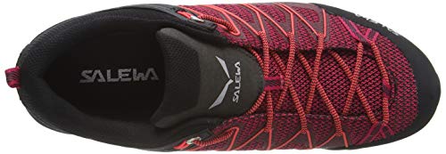 Salewa Women's Trekking & Hiking Boots High Rise Hiking Shoes, Virtual Pink Fluo Coral 6157, 9.5