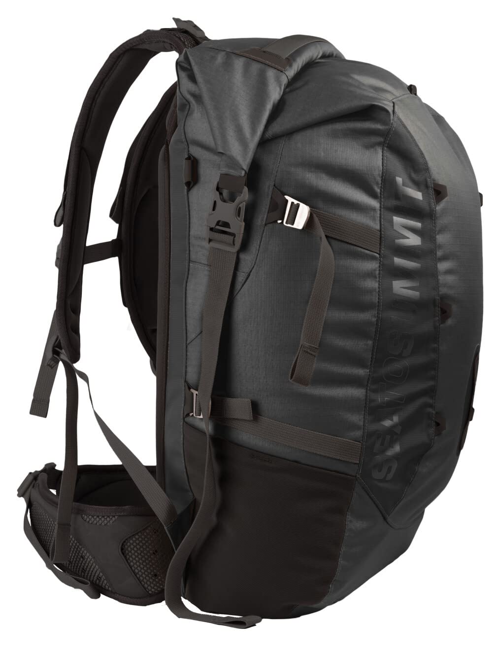 Sea to Summit Flow Drypack 35-Liter Daypack for Skiing and Hiking, Black