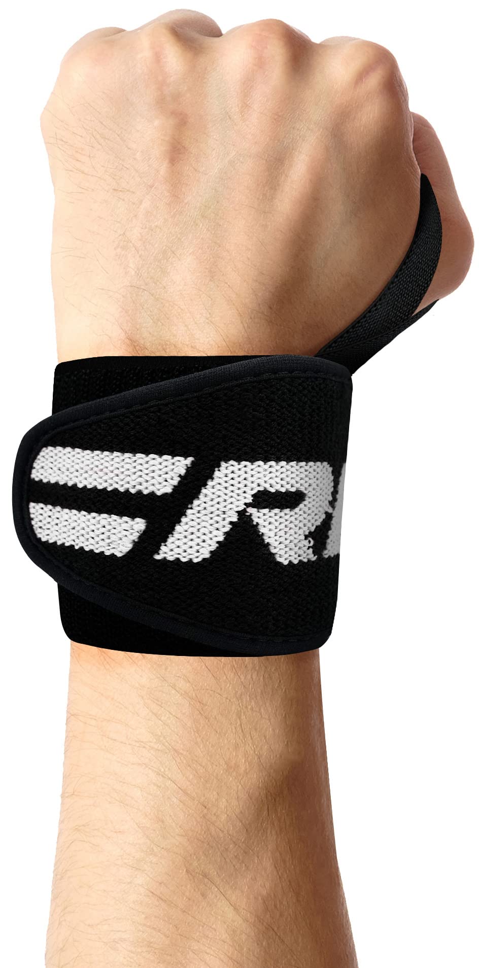 RDX Wrist Wraps for Weightlifting (Pair), IPL USPA Approved, Elasticated 18” Cotton Straps Support with Thumb Loop, Gym Wrap for Weight Lifting Powerlifting Competition Strength Training Bodybuilding