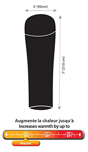 Reactor Liner (adds up to 14°F) Mummy / Black