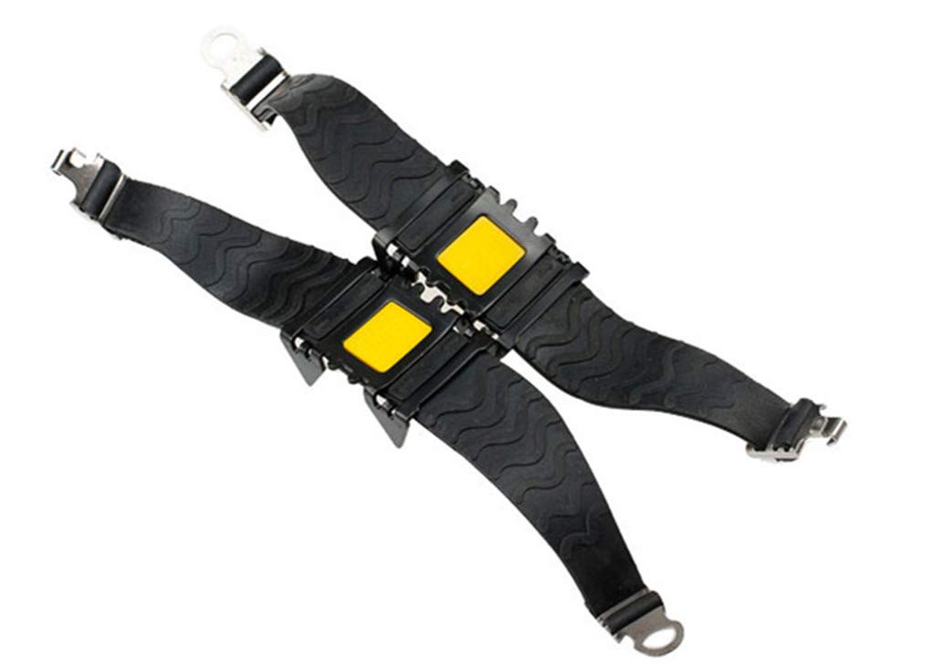 Toasis Ice Claws Snow Grips Spikes Crampons Traction Cleats for Shoes Boots