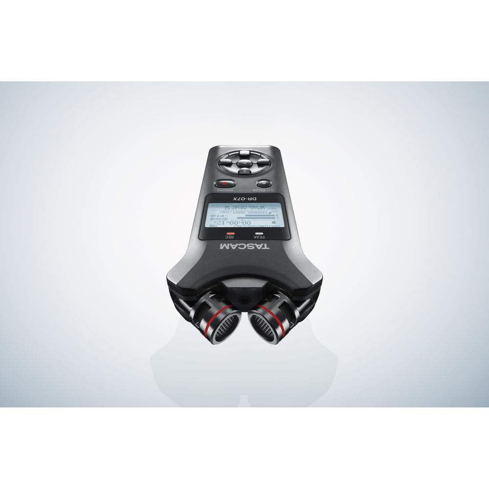 Tascam DR-05X 2-Input / 2-Track Portable Audio Recorder with Onboard Stereo Microphone & 16GB microSDHC Memory Card w/SD Adapter Bundle