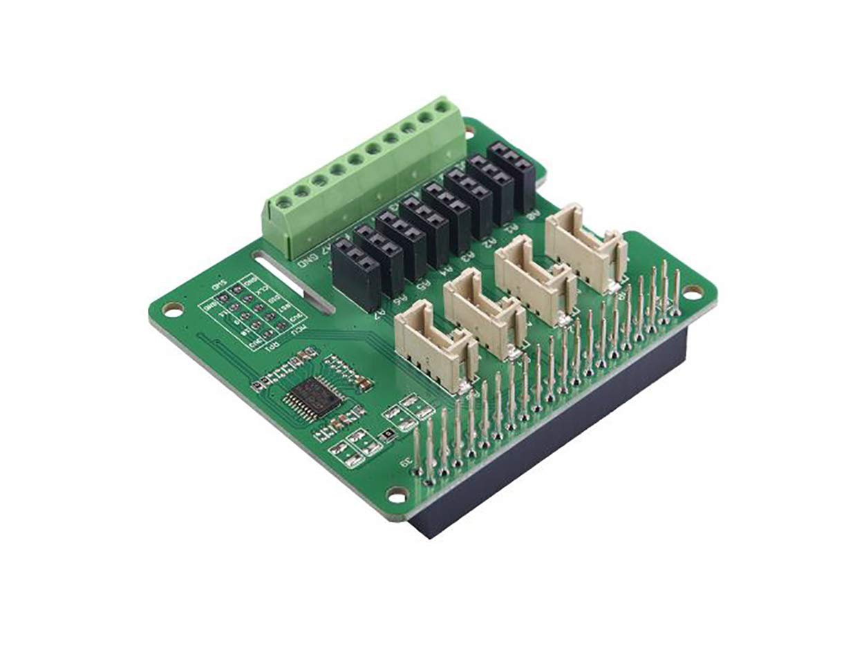 Seeed Studio 8-Channel 12-Bit Analog-to-Digital Converter with Built-in ADC Based on STM32F030 with Analog Grove Connector for for Raspberry Pi
