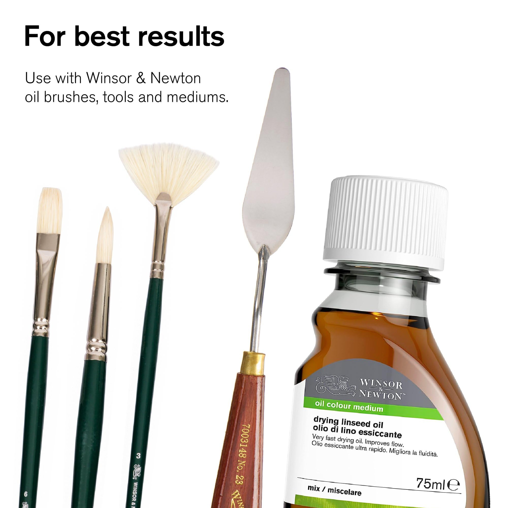 Winsor & Newton Winton Oil Color Paint Set, 10 x 12ml (0.4-oz) Tubes