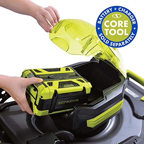 Sun Joe iON100V-21LM-CT 21-Inch 100-Volt Max Lithium-Ion Cordless Self-Propelled Lawn Mower, Tool Only (Battery and Charger Not Included)