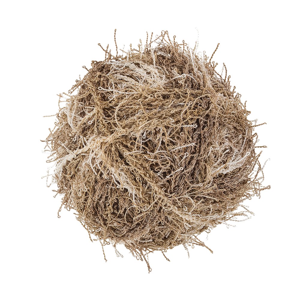 Red Heart Almond Scrubby Yarn, 1, 234 Foot
