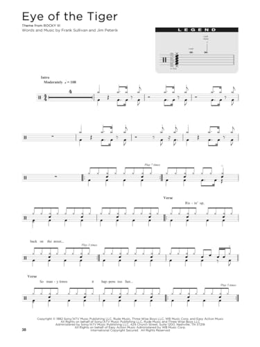 Simple Songs: The Easiest Easy Drum Songbook Ever