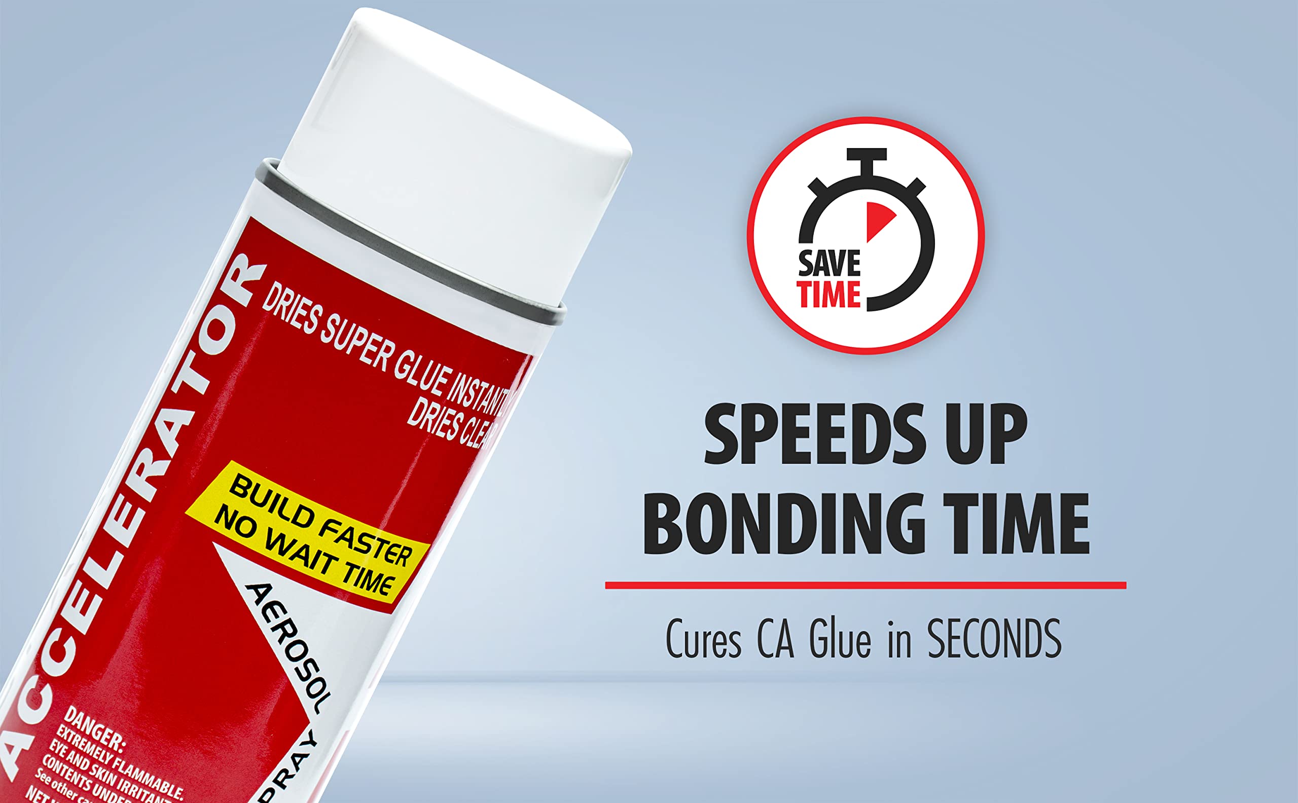 Starbond 4.5 oz. Medium CA Glue with 10 oz. Activator Bundle (Premium Cyanoacrylate Super Glue) for Quick Glue-ups. Woodworking, Woodturning, Hobby Models (2 x 4.5 oz)
