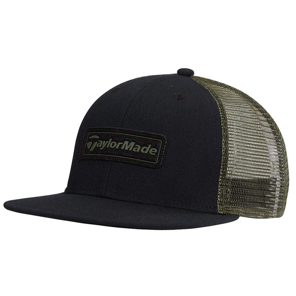 TaylorMade Lifestyle Flatbill Stretch Hat, Snapback,Grey