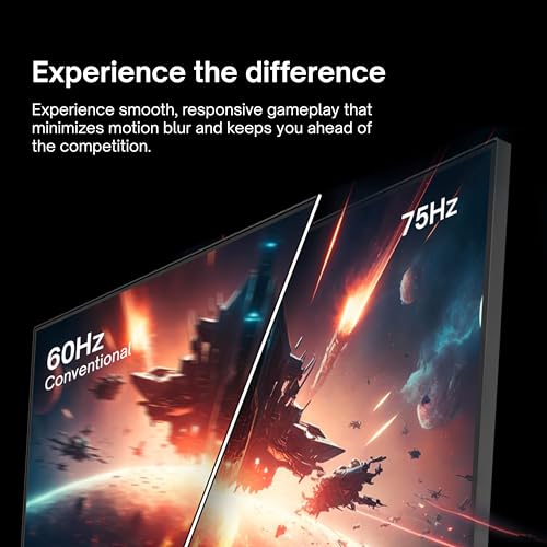 Pixio PX274 Prime 27 inch IPS Panel 75 Hz Refresh Rate WQHD 2560 x 1440 Resolution Wide Screen Display Adaptive Sync Productivity Gaming Hybrid Monitor