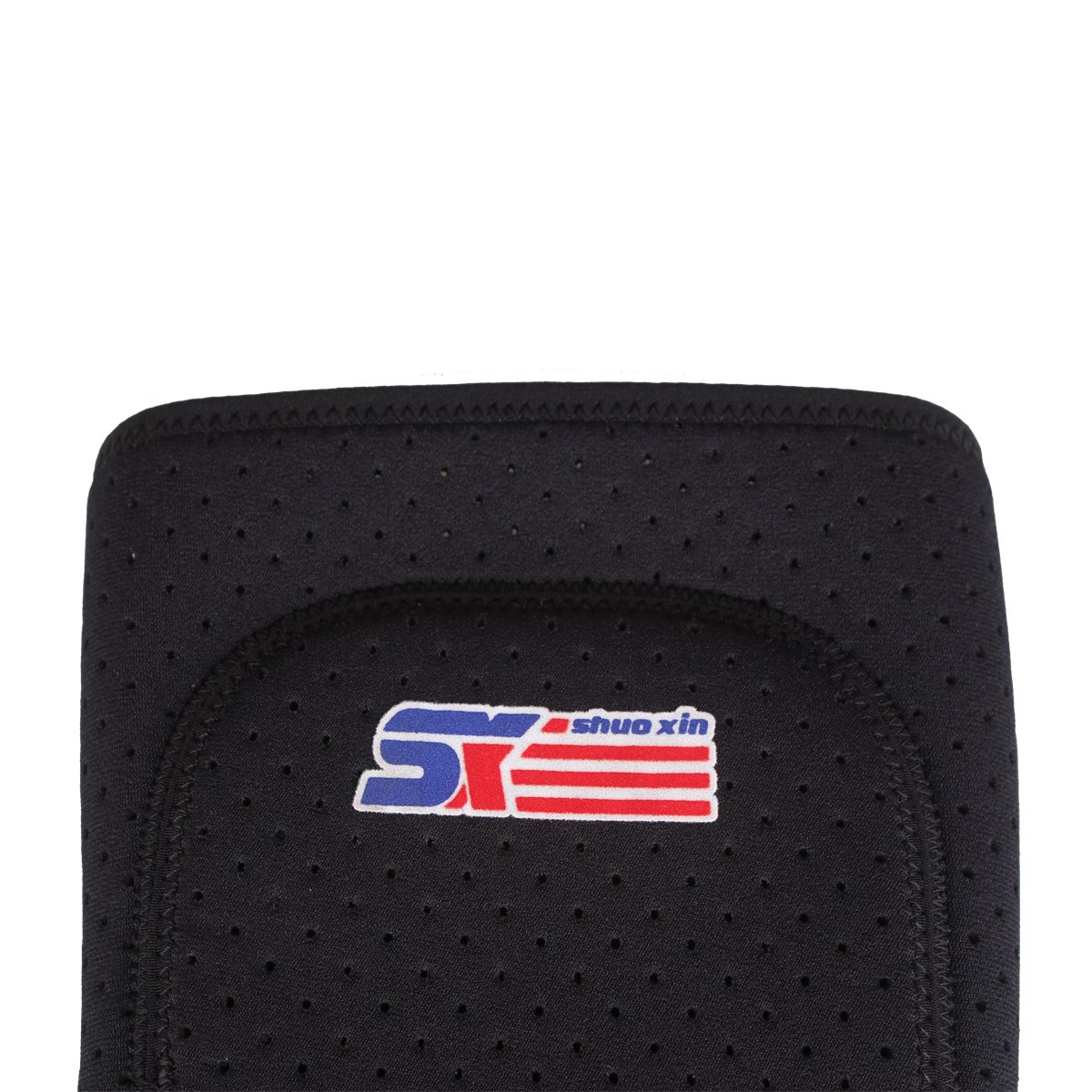 ShuoXin Thicken Breathable Sports Neoprene Knee Sleeve Compression Support Brace Knee Guard Protector Pad 1PCS - Black (L)