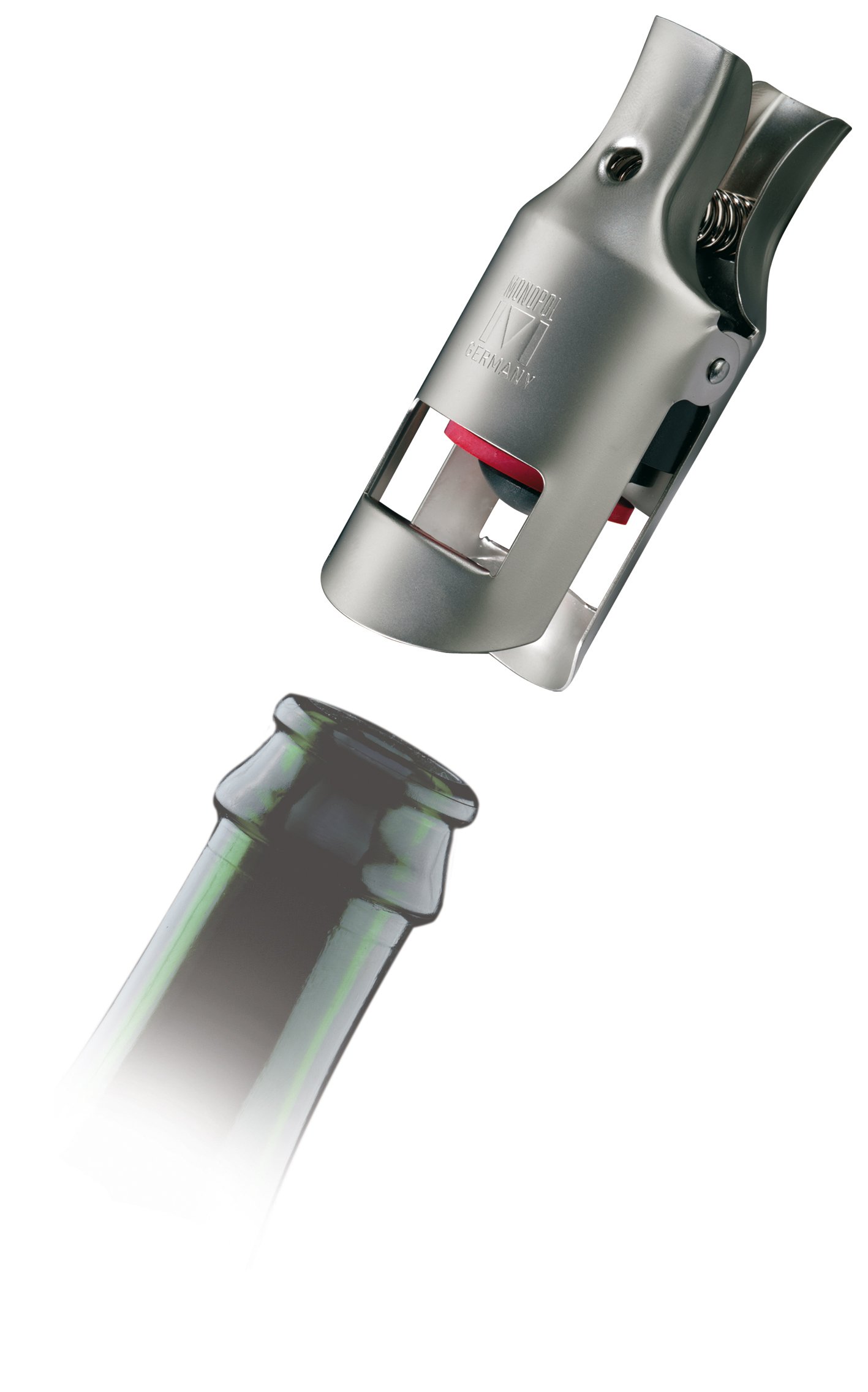 Westmark Champagne Bottle Sealer "Tappa" Kitchen Tool, Silver