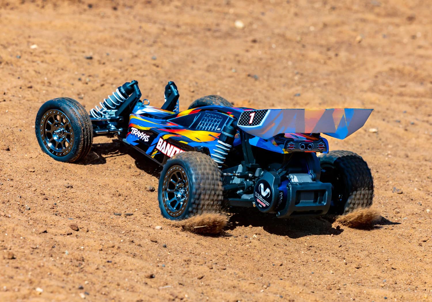 Traxxas Bandit VXL: 1/10 Scale Off-Road Buggy with TQi Link Enabled 2.4GHz Radio System & Traxxas Stability Management (TSM)